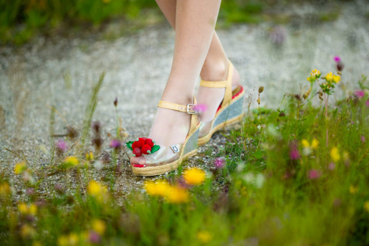 Spielwiese für Bienen & Schmetterlinge: Das Blumenkleid "Mabel"