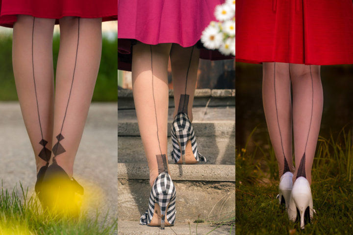 Nylons, Strapse, Strümpfe, Naht und mehr - das Strumpf-ABC