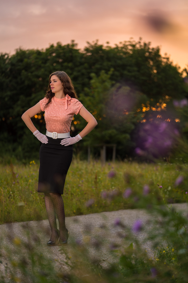Strumpfhosen mit Muster kombinieren: Styling-Tipps - RetroCat