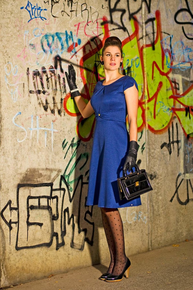 Strumpfhosen mit Muster kombinieren: Styling-Tipps - RetroCat