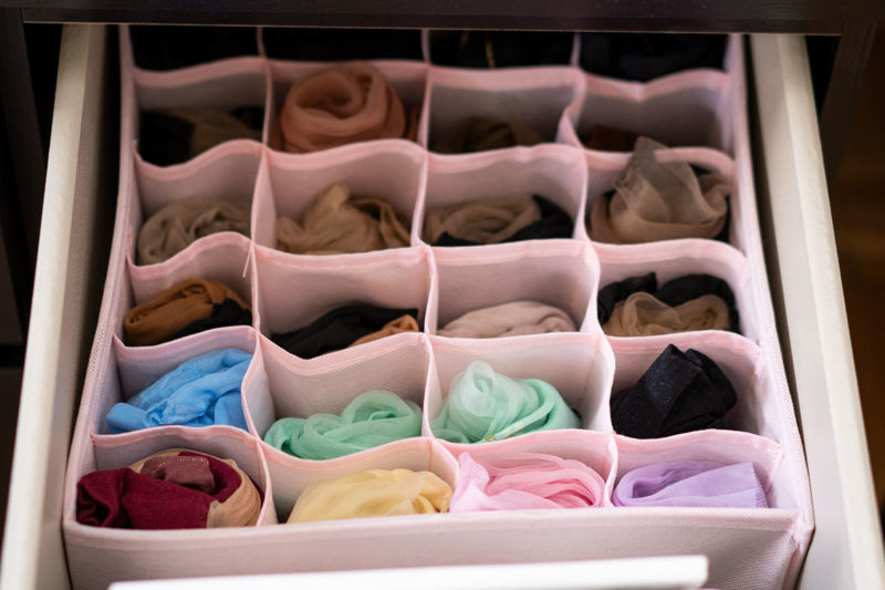 How to store and organise Tights: My best Advice and Storage Boxes