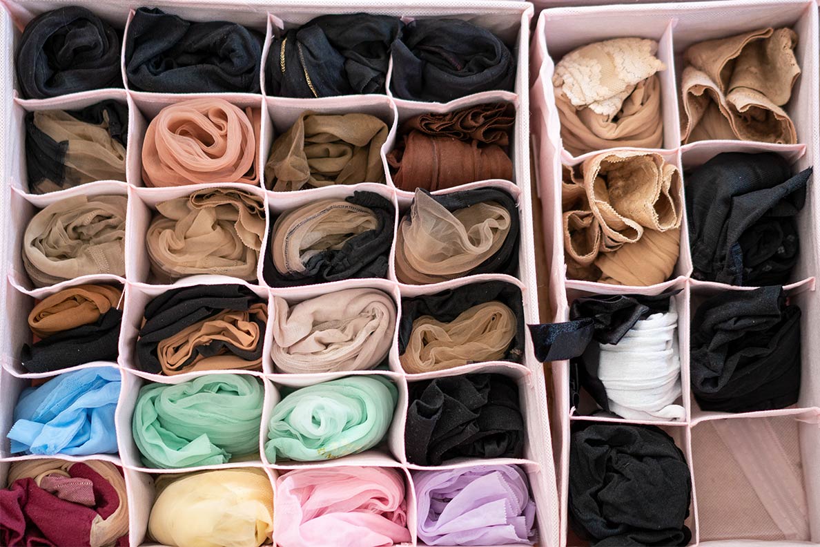 How to store and organise Tights: My best Advice and Storage Boxes
