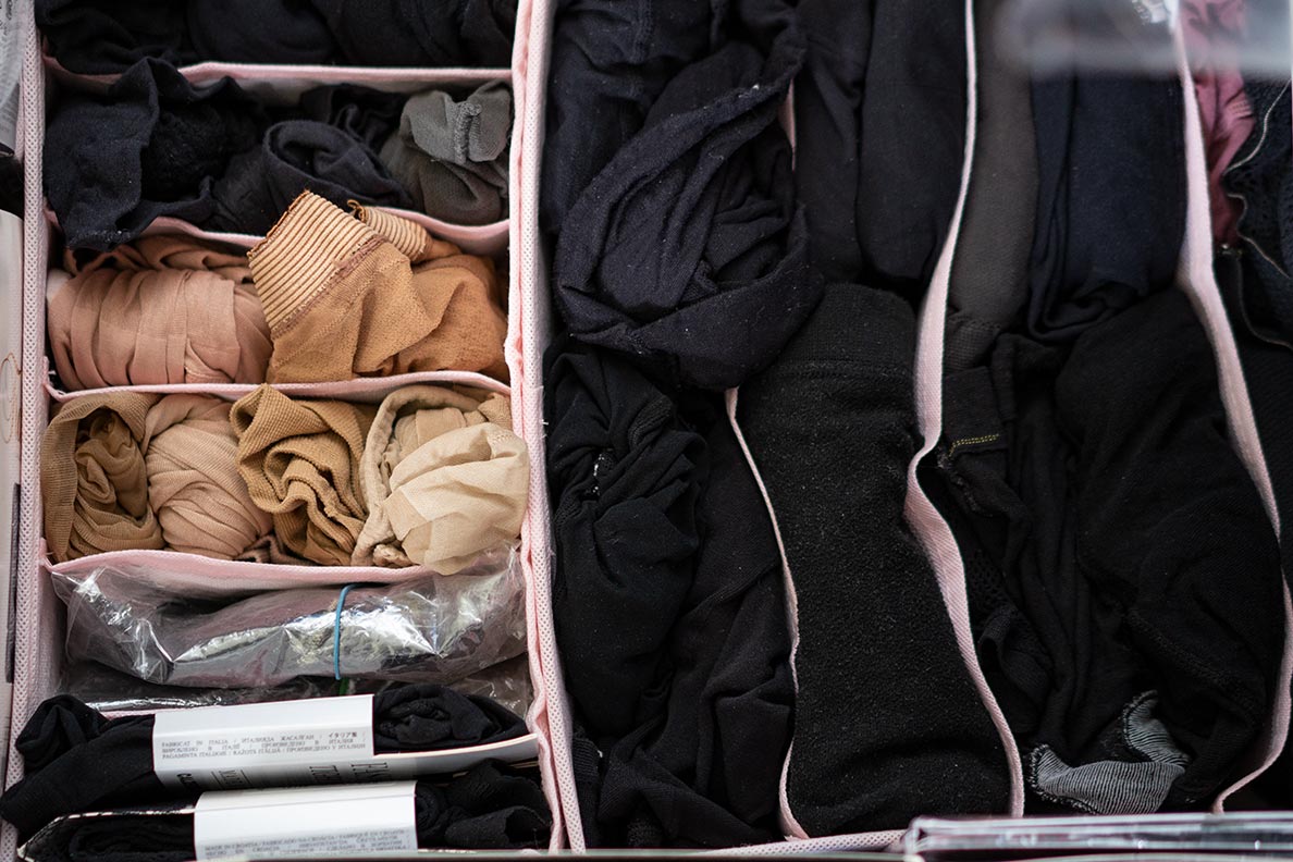 How to store and organise Tights: My best Advice and Storage Boxes