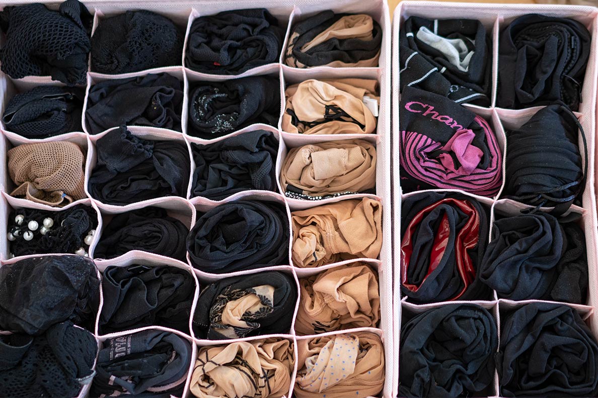 How to store and organise Tights: My best Advice and Storage Boxes